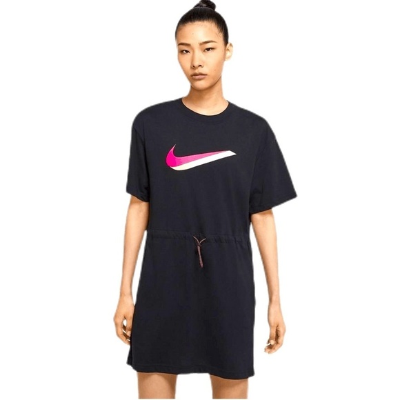 Nike | Dresses | Xs Womens Nike Athleisure Dress With Sinch Cord | Poshmark